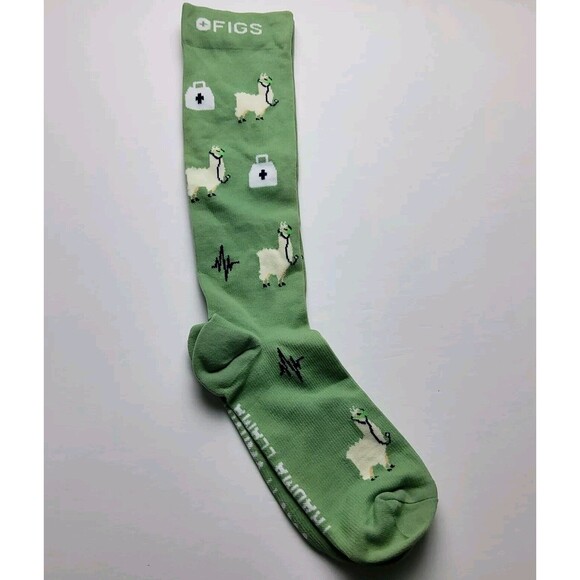 Figs | Accessories | Figs Compression Trauma Llama Socks Size M | Poshmark
